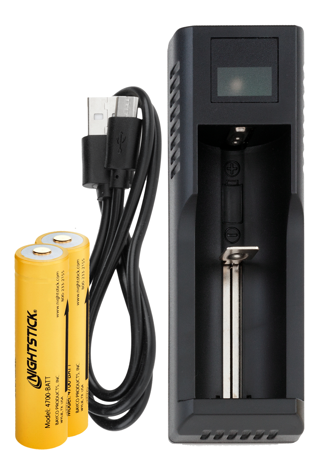 godfreystactical: NIGHTSTICK - USB Single Battery Charging Kit