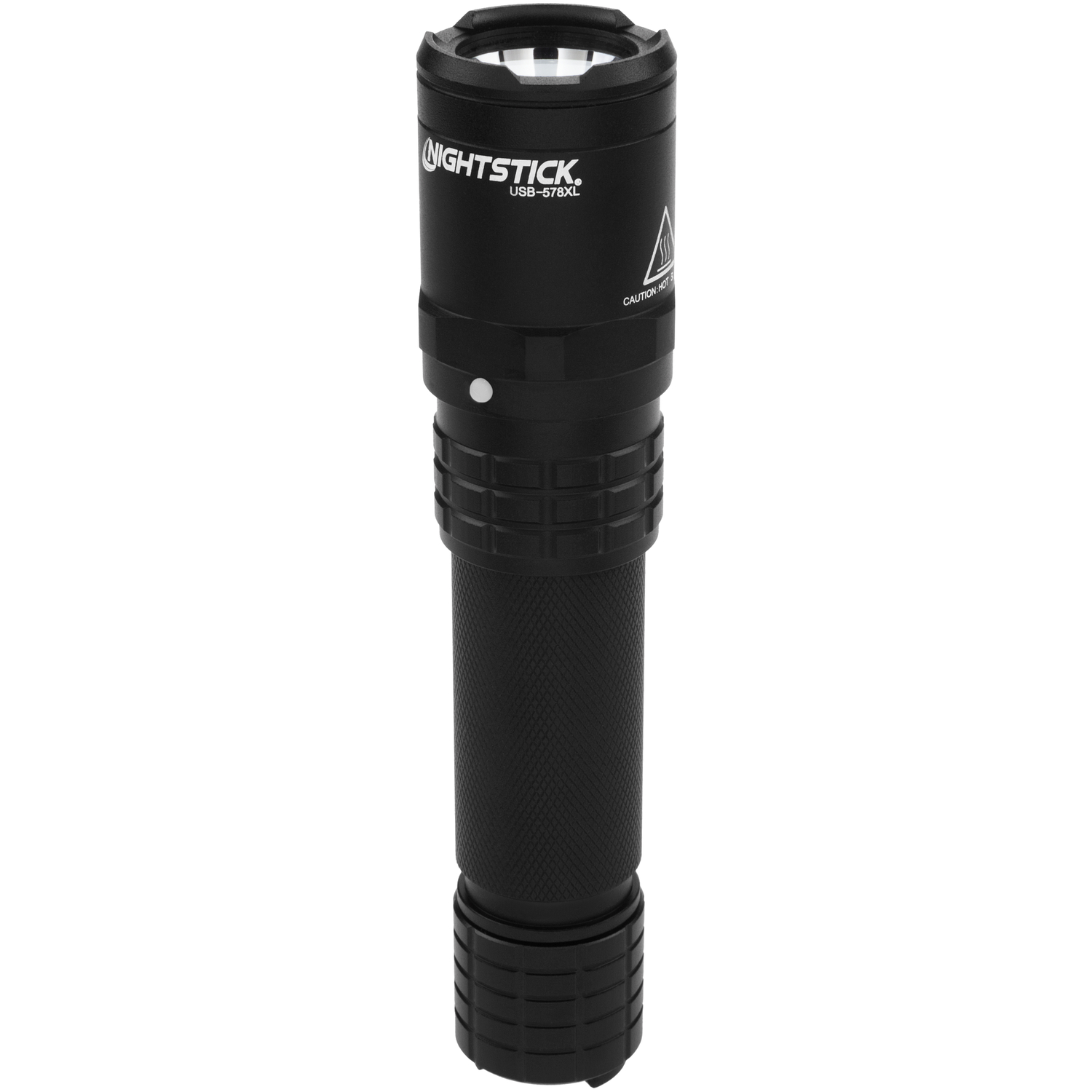 godfreystactical: Metal Dual-Light Rechargeable Flashlight - Black