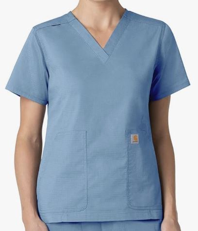 godfreystactical: CARHARTT® - Rugged Flex Ripstop V-Neck Scrub Top ...